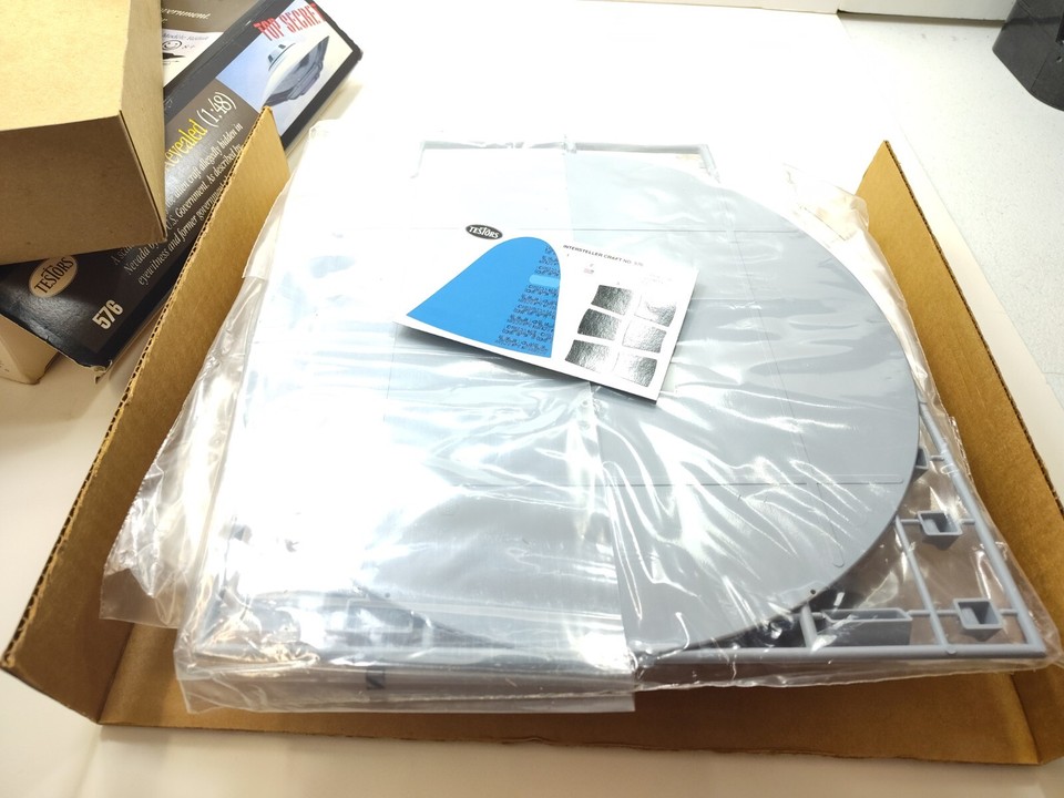 Vintage TESTORS Area S4 UFO 1:48 #576 Model Kit Brand New Sealed ...