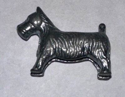 1997 Parker Brothers Monopoly Replacement Token Scottie Dog | eBay