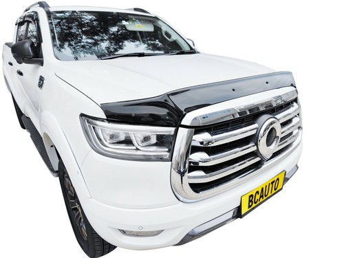 Bonnet Protector Hood Guard for GWM Cannon 2020-25 Black Aero Profile ...