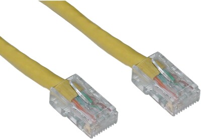Yellow CAT5e Cable RJ45 Ethernet Cable Cat5e Cord Router LAN Internet ...