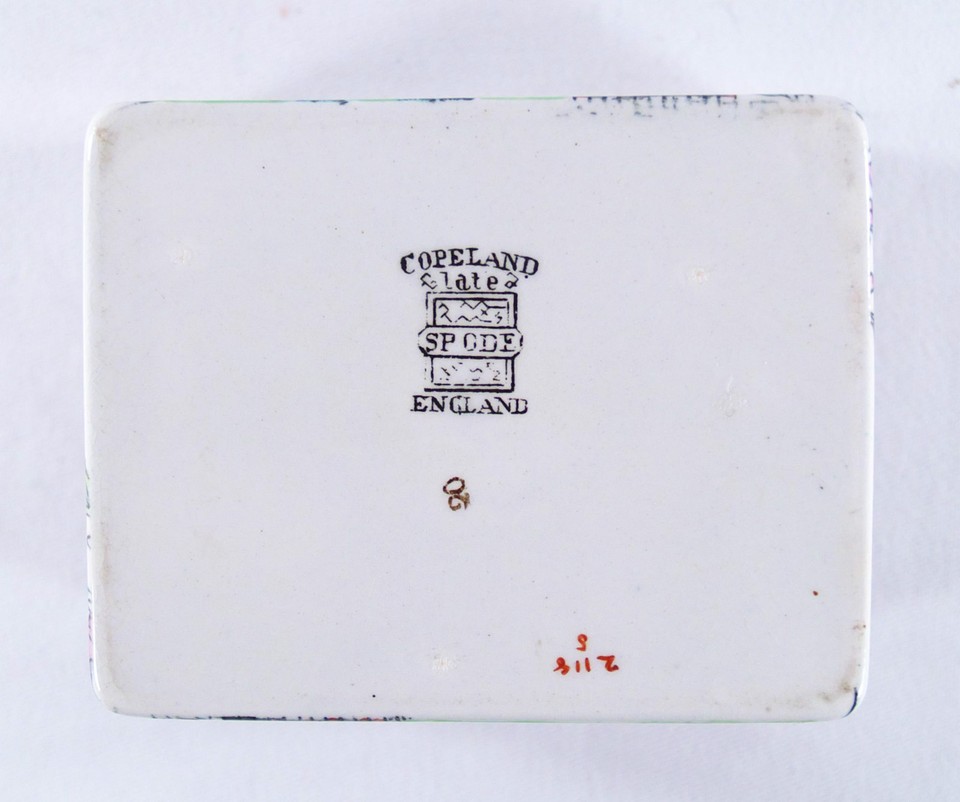 Copeland Spode Chinese Chinoiserie Porcelain Box | eBay