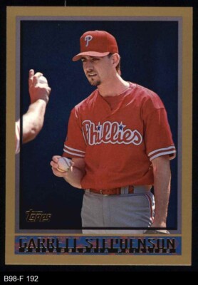 1998 Topps #192 Garrett Stephenson Phillies 8 - NM/MT | eBay