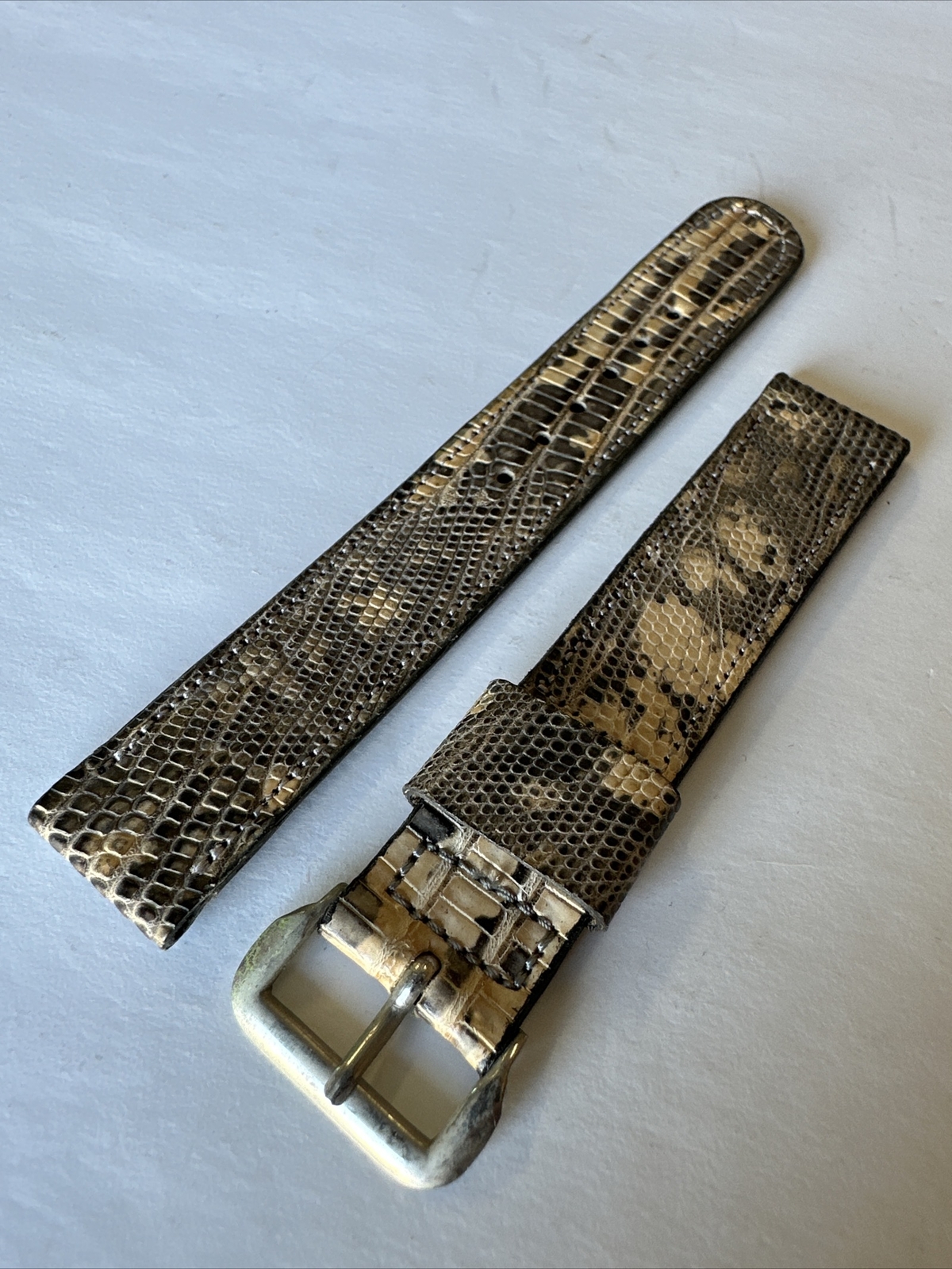 16mm Vintage Snake Skin Vintage Watch Band (New) | eBay