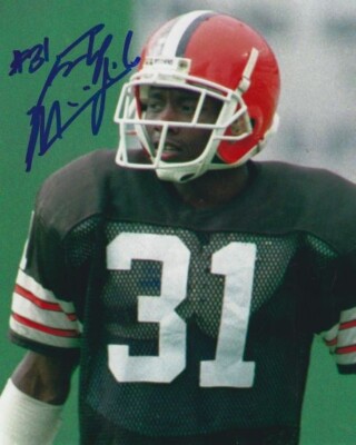 Autographed 8x10 FRANK MINNIFIELD Cleveland Browns Autographed photo ...