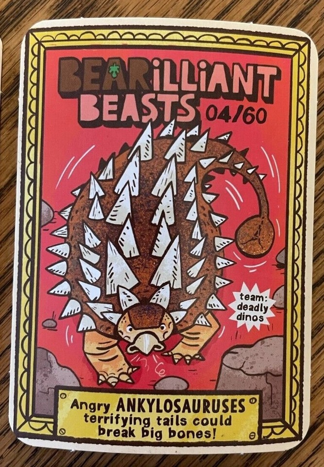 Bear YoYo Bearilliant Beasts Cards - RARE CARDS AVAILABLE, CHOOSE YOUR ...
