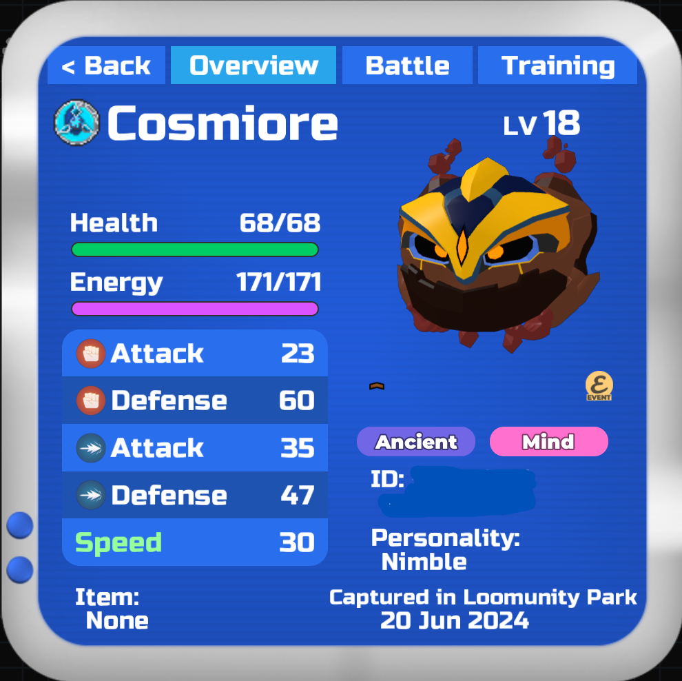 Loomian Legacy Very Rare 🌈RAINBOW🌈 Event Loomians | eBay