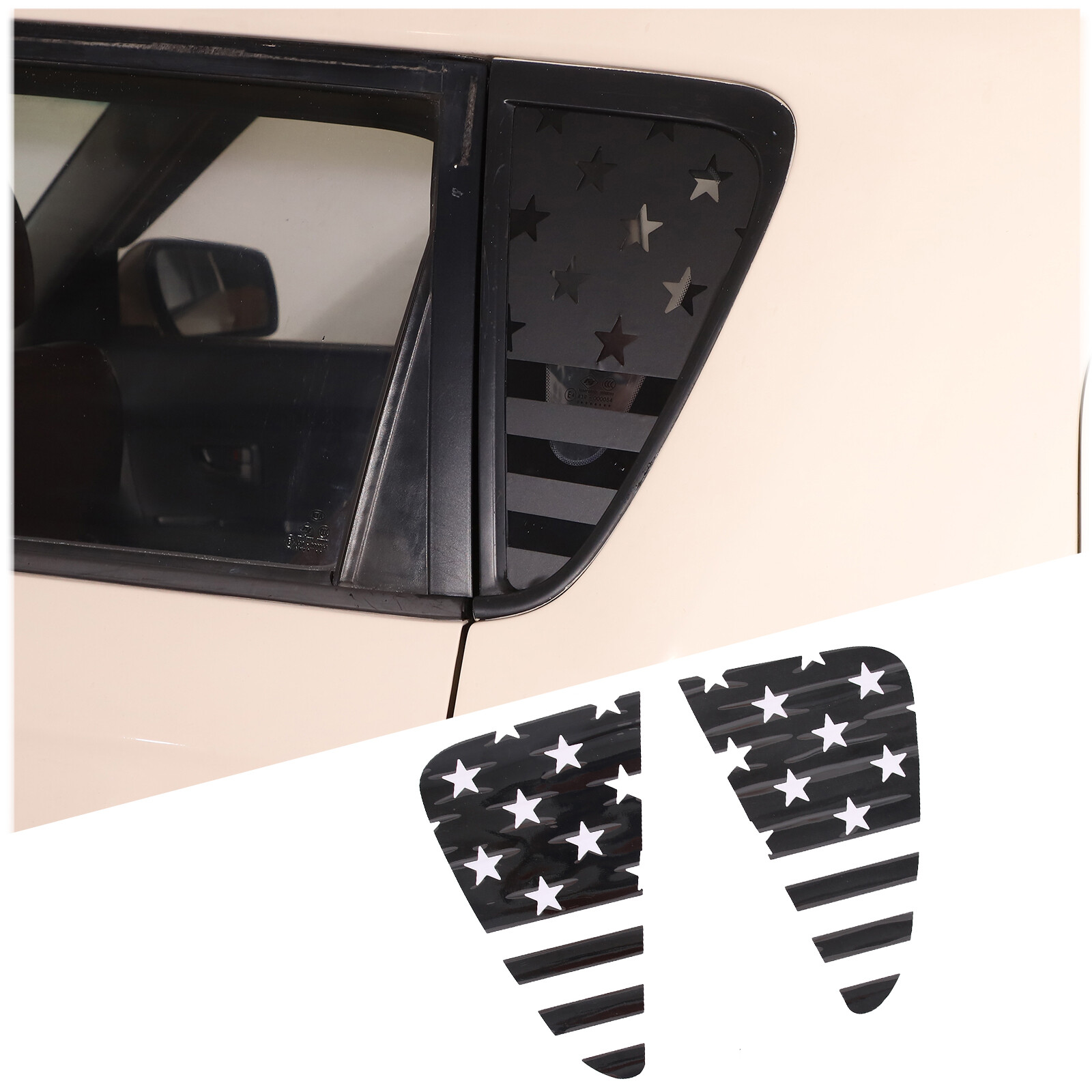 2PCS Window Rear Side Window USA Flag Sticker For Kia Soul 2010-2013 | eBay
