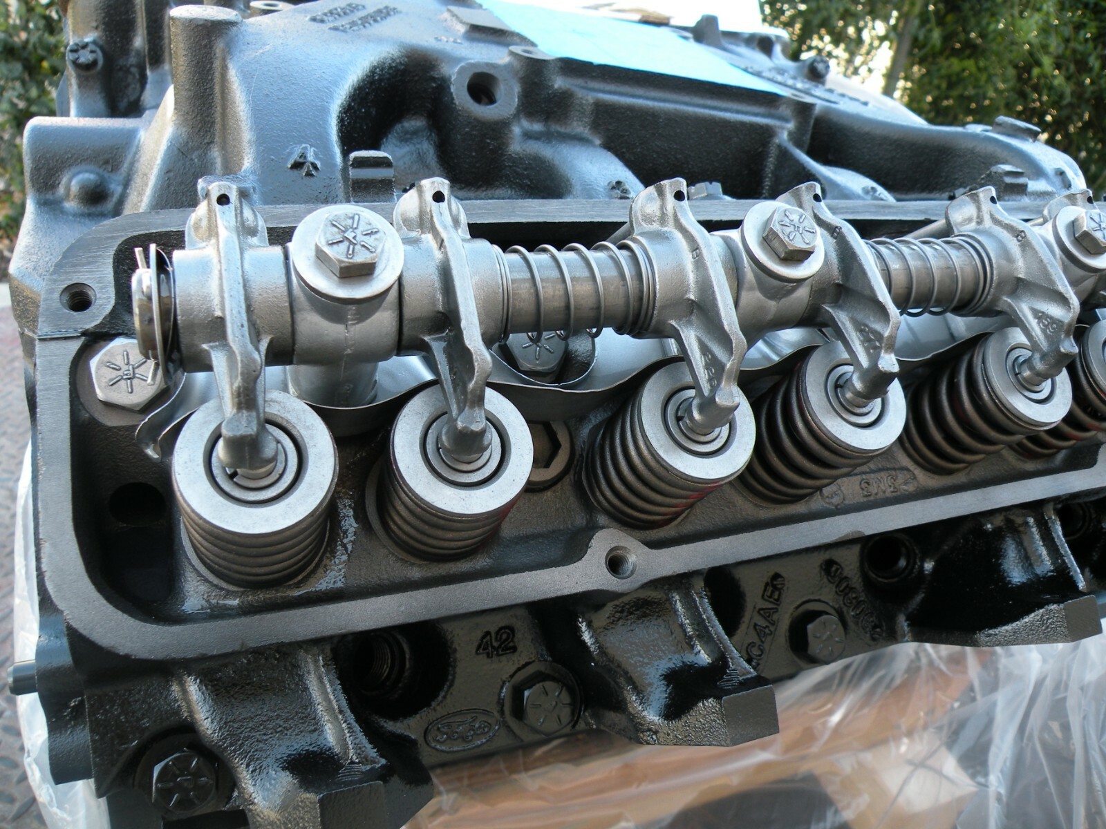 X FORD THUNDERBIRD GALAXIE MUSTANG FE 390 FE390 ENGINE LONG BLOCK C4AE ...