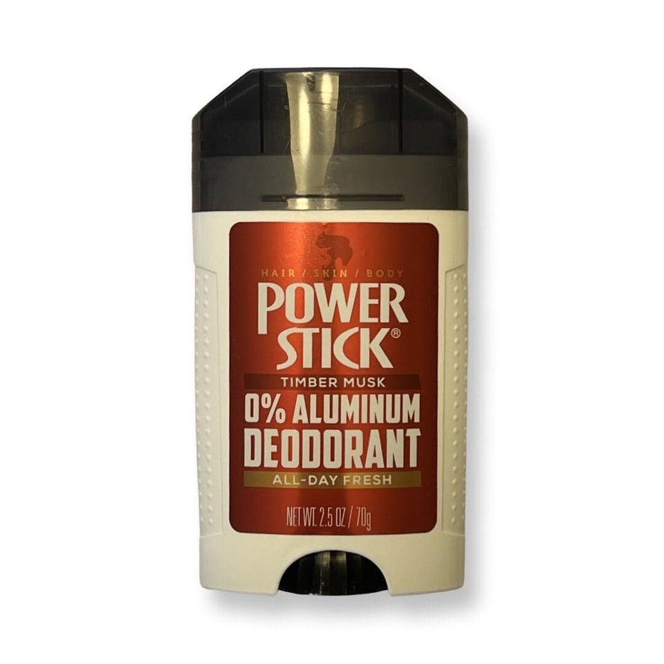Power Stick Timber Musk Deodorant 2.5 oz Aluminum Free 4 Pack | eBay