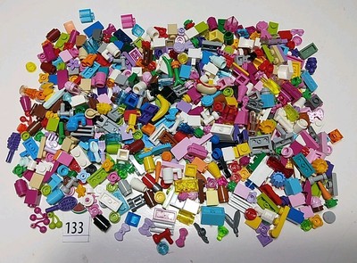 500 Lego Lot Very Tiny Unsorted Pieces Accessories Replacement Friends ...