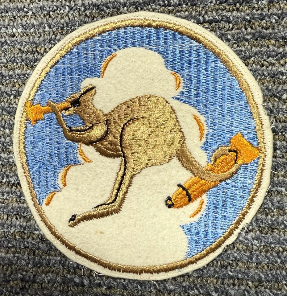 WW2 5th AF 19th Bomb Group, 435th Bomb Squadron Patch ,NICE | eBay