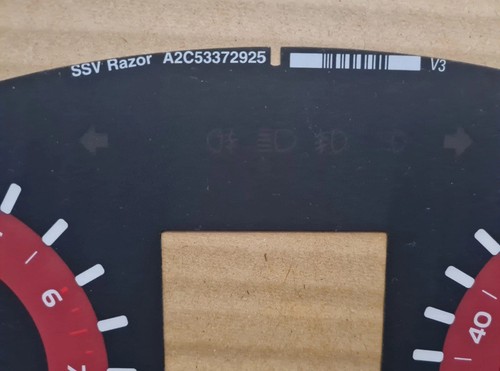 NOS Holden VE SSV Commodore Red Hot Face Cool Mod For Pontiac G8/Base ...