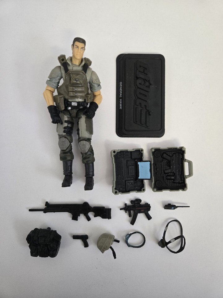2011 GI JOE POC GENERAL HAWK V6 LOOSE COMPLETE FIGURE | eBay