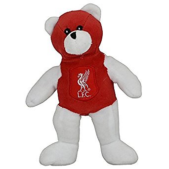 Liverpool FC Official Mini Plush Contrast Football Crest Teddy Bear ...