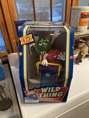 M&M's Wild Thing Roller Coaster Candy Dispenser Limited 2nd Edition ...