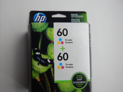 HP 60 tri Color (2PacK) Ink Cartridges for DeskJet D2530 D2545 F4440 | eBay
