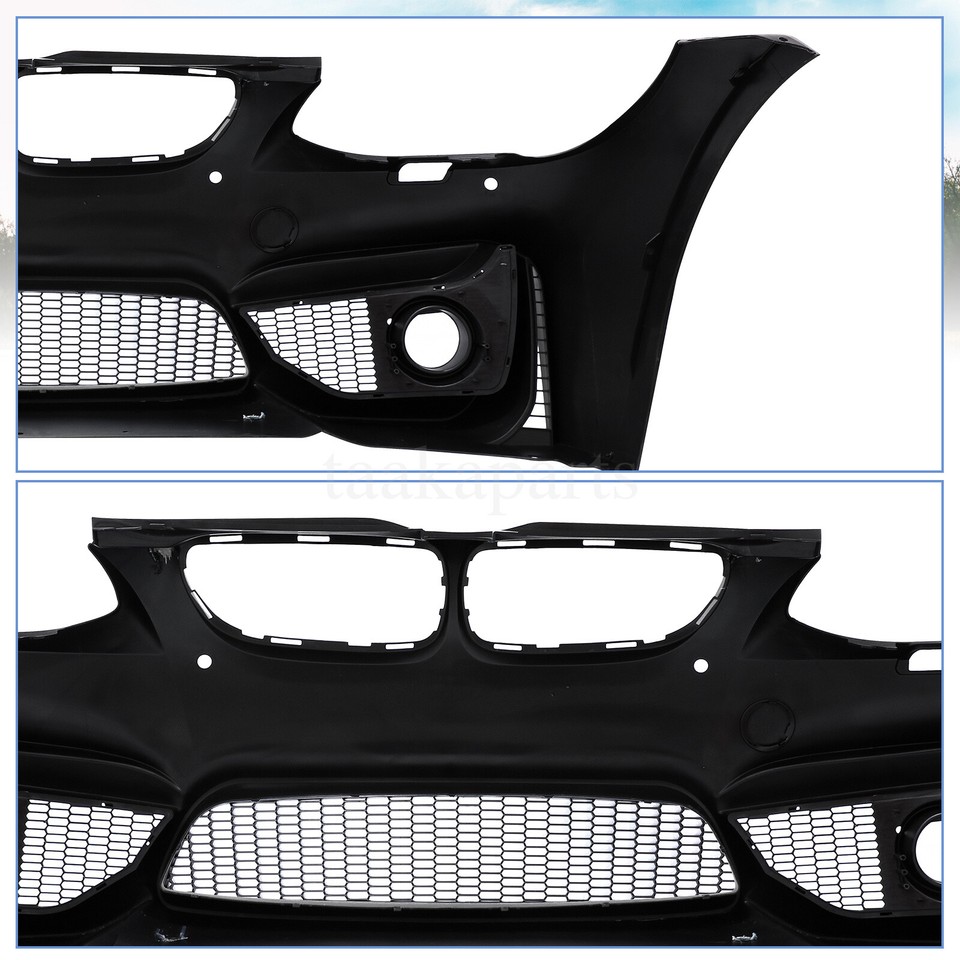 2010-2013 BMW E92 E93 M4 Style Front Bumper Cover W/PDC Hole & Foglight ...