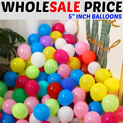 5"inch Small Round Best Latex Balloons 100 Quality Standard ballon ...
