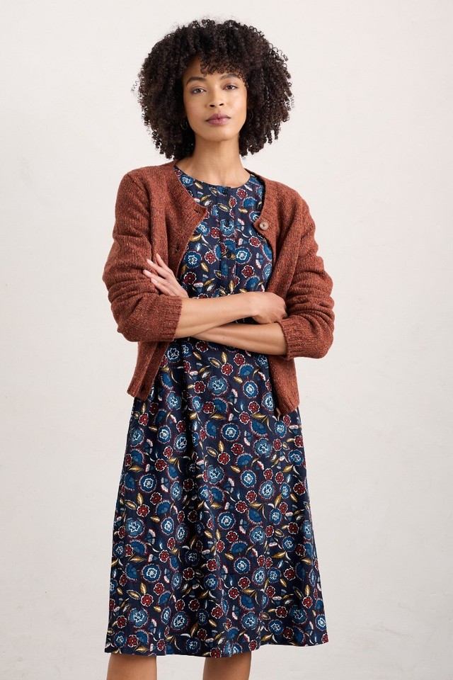 Seasalt Women's Dress - navy Sea Call A-line Dress - Tall - Floral ...