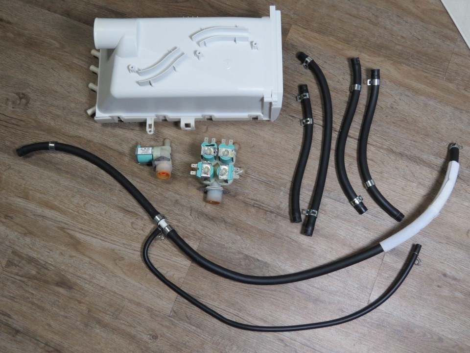 OEM Samsung Washer Drawer Housing Kit DC61-02636B, DC62-00214M, DC67 ...