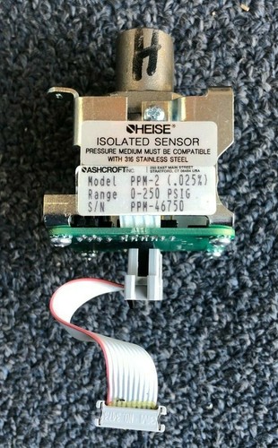 HEISE PPM-2 PM 0-250 PSIG Isolated sensor | eBay