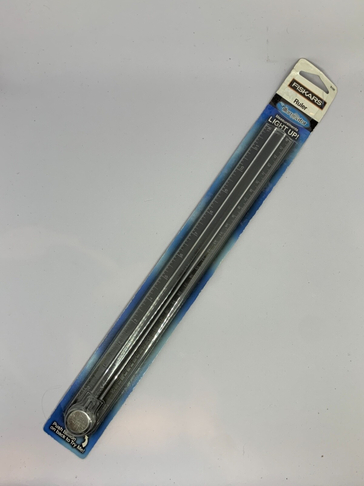 Fiskars Illuminator Ruler #9106 Measurements Light Up Fast for sale ...