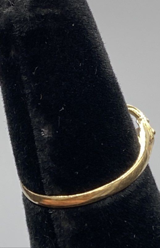 14k Yellow Gold Melee Diamond Ring Scrap 2.1g | eBay
