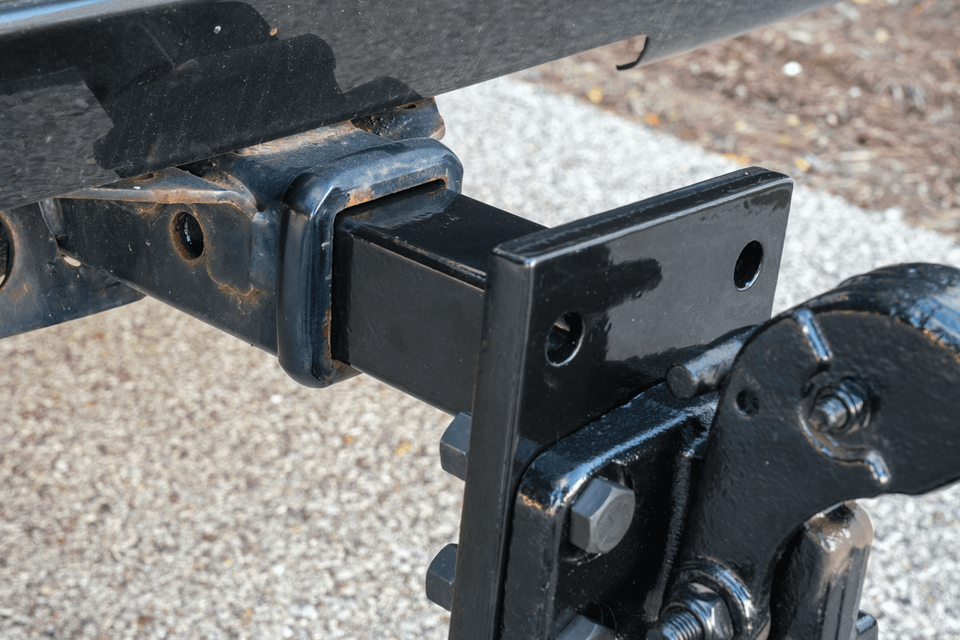 Mounting Pintle Hitch KIT: Mounting Plate With 8 Ton Pintle Hitch 2-5/ ...