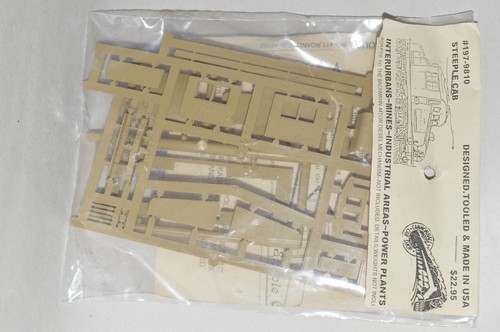 HO scale locomotive kit Steeple cab electric traction trolley ...