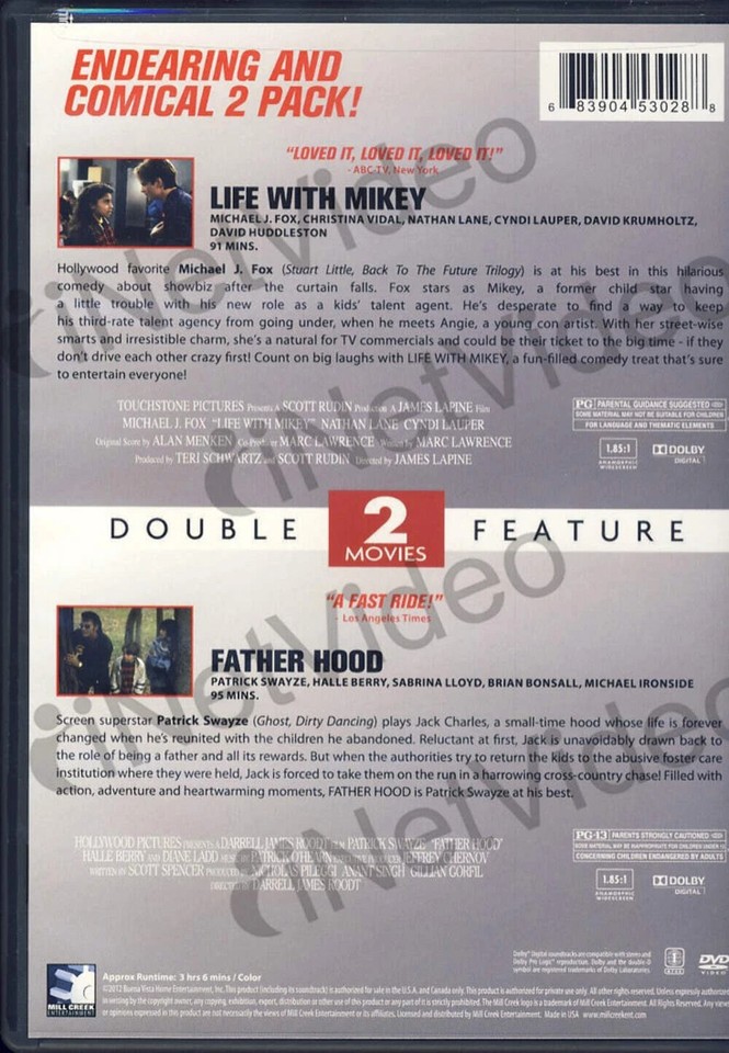 Life With Mikey & Father Hood (Double Feature) Very Good DVD | eBay