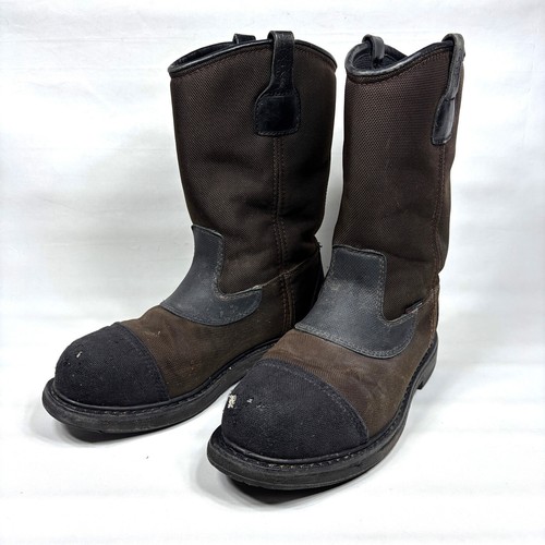 Red Wing Maxbond Pecos 2499 Slip On Safety Toe Work Boots Mens 10 E2 | eBay