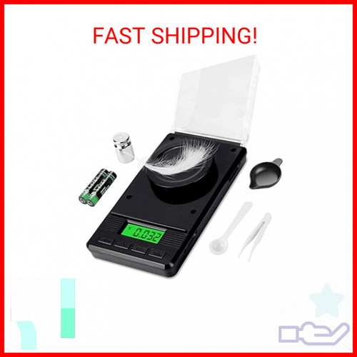 Milligram Scale (50g/ 0.001g) - Mg/Gram Scale, Precision Digital Pocket ...