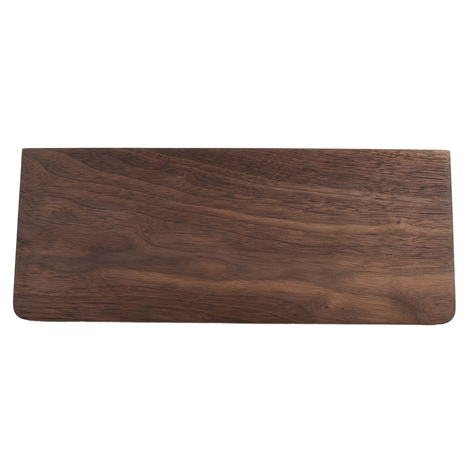 Modern Wall Mounted Storage Rack Rustic Walnut Wood Shelf for Home ...