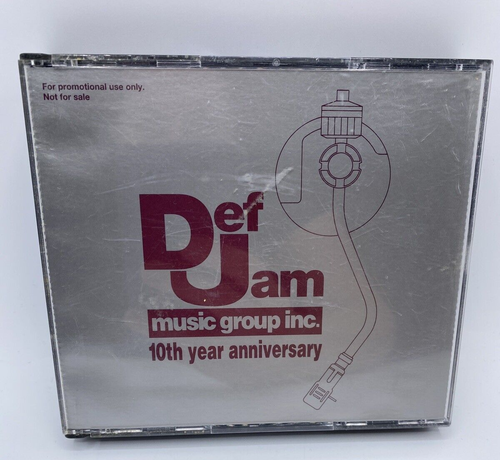 Def Jam Music Group Inc. 10th Year Anniversary 4 CD's Various Artists ...