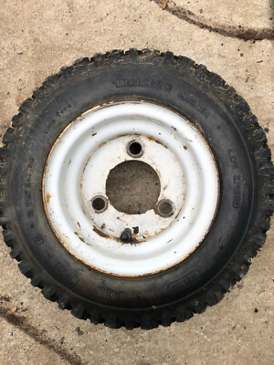 OEM Ariens SnoThro Snow Blower Thrower Cheng Shin Wheel Tire & Rim 4.10 ...