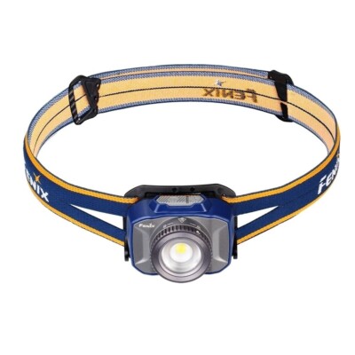 Fenix HL40R Blue 600 Lumens rechargeable zoomable LED Headlamp rotary ...