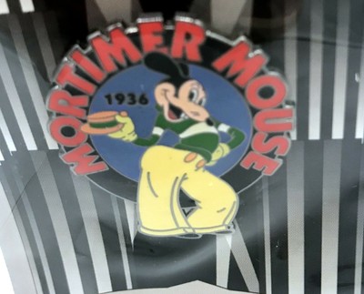 Hat Lapel Pin Mortimer Mouse Disney countdown Millennium 1936 sealed ...