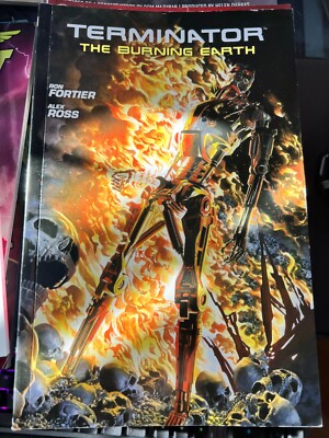 Terminator The Burning Earth Dark Horse TPB BRAND NEW Alex Ross & Ron ...