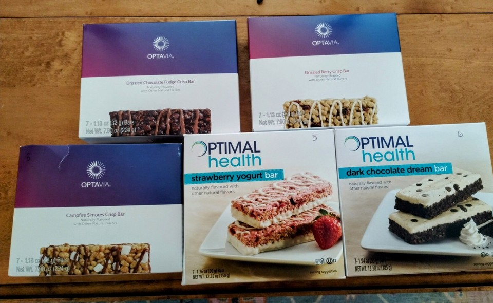 Mixed Lot Of 80 Optavia Fuelings Snack Bars Drinks & Soup | eBay