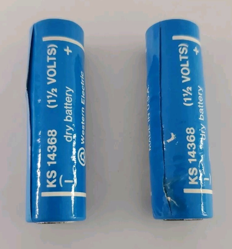 Vintage Western Electric KS-14368 and two KS-14773 Dry Cell Batteries ...