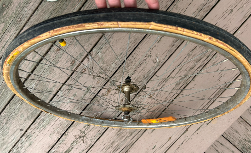 1970's Schwinn Continental 10 Speed Bike Part: Front Spokes and Rim ...