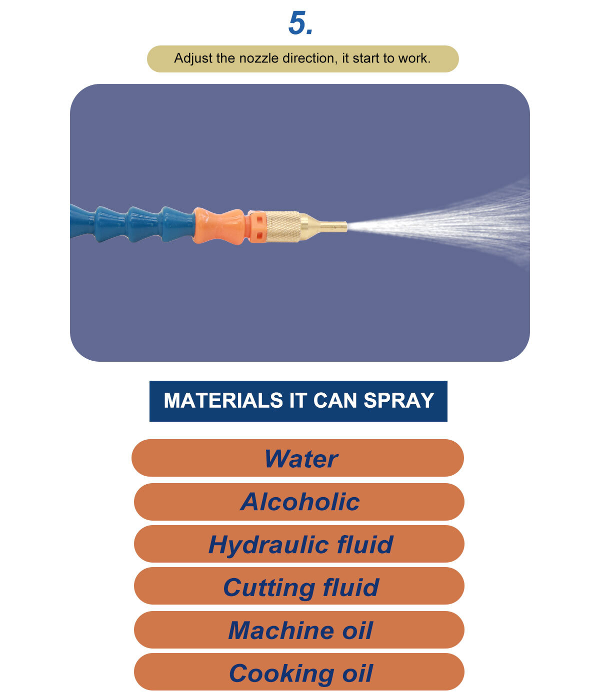 Oil Mist Sprayer Mist Coolant Lubrication Spray System for CNC Milling ...
