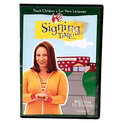 Signing Time! Vol. 13 Welcome To School DVD | eBay