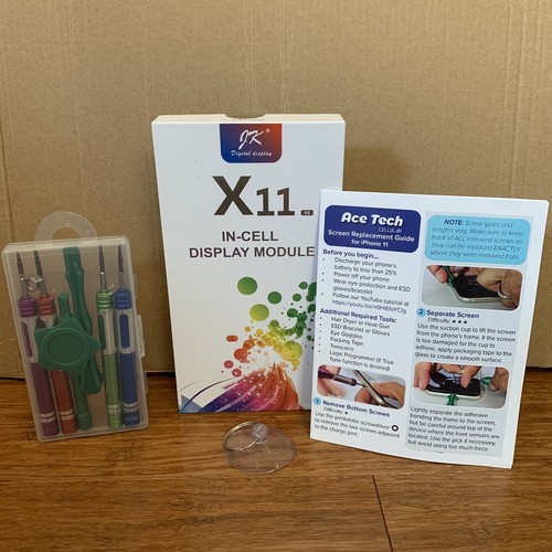 JK Digital Display X11 In-Cell Display Module for iPhone 11 -Includes ...