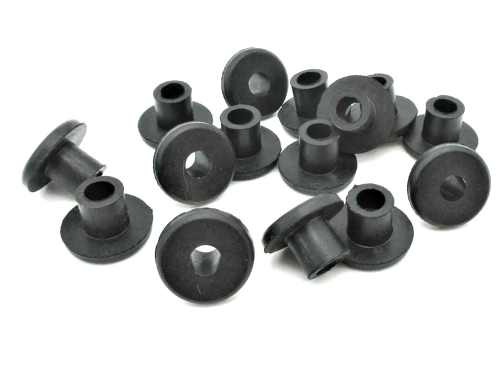3/8" x 1/4” ID x 3/4" OD Rubber Step Bushing for Wire Cable Tubing ...