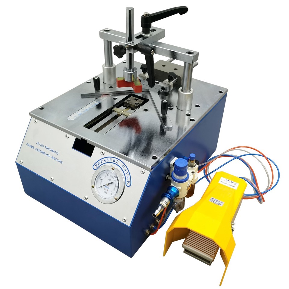 Pneumatic Photo Frame Corner Nailer Picture Frame Corner Stapler Nail ...