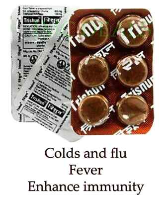 Zandu Trishun Tablets Trisun Ayurvedic helps strengthen the Immunity 90 ...