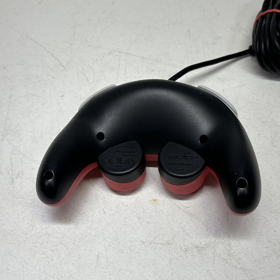 Nintendo Switch PDP Wired Gamecube Style Controller Super Mario Red USB ...