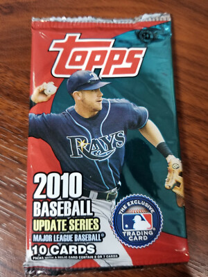 2010 Topps MLB Baseball Update Series 10 Card Hobby Pack - See ...