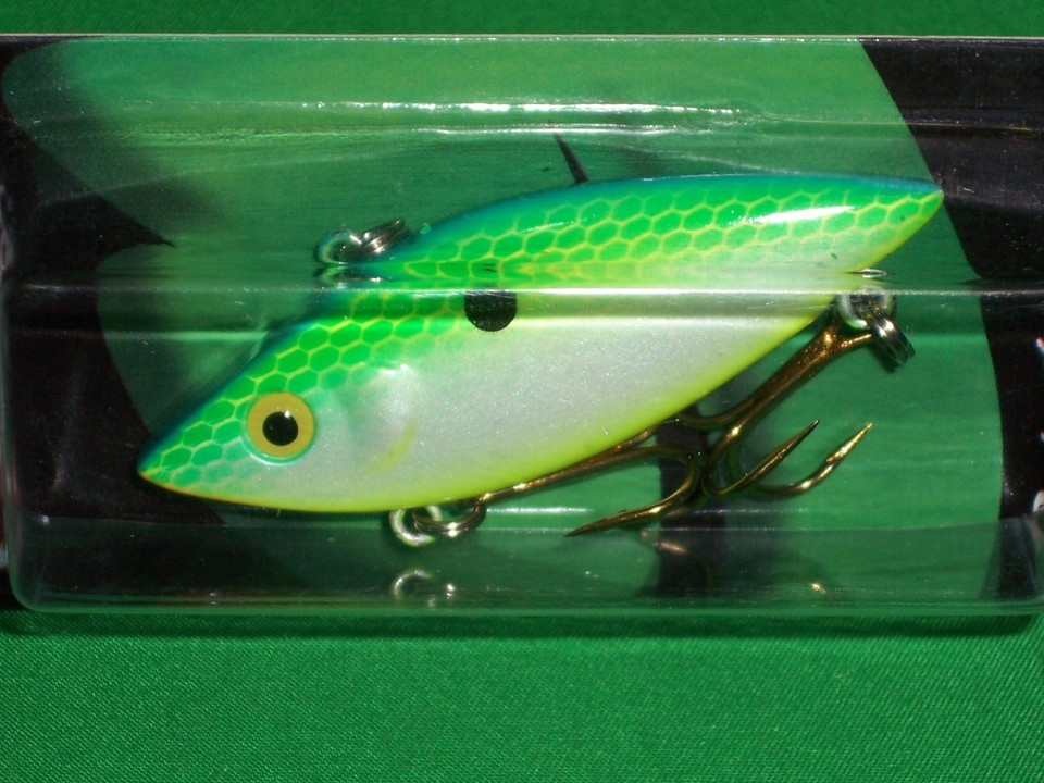 Rattle Spot Rattle Trap Citruse 2 1/2" 1/4 oz Cotton Cordell Fishing ...